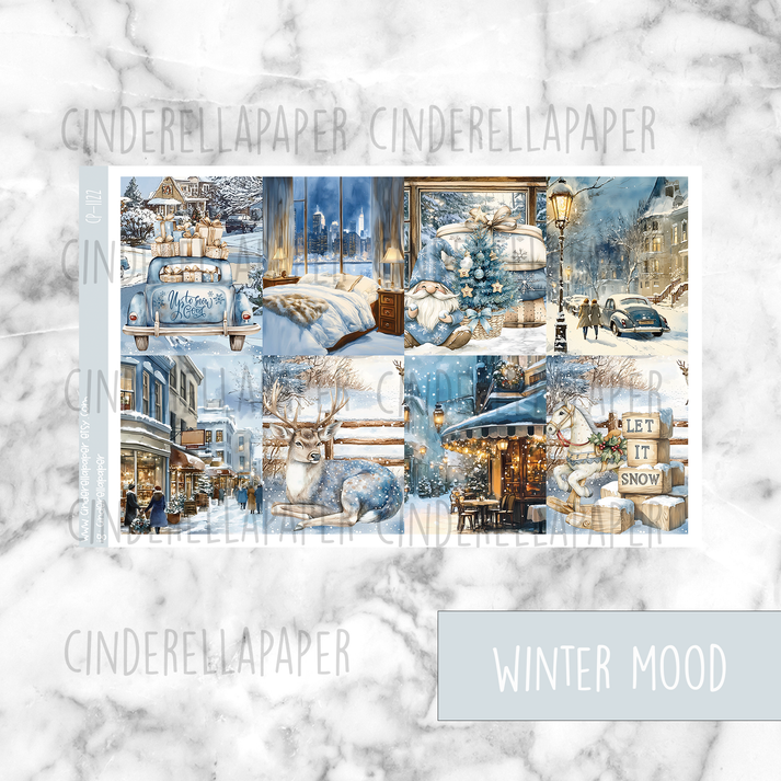 Winter Mood - Ultimate Sticker Kit- CinderellaPaper