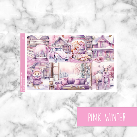Pink Winter || Weekly Kit
